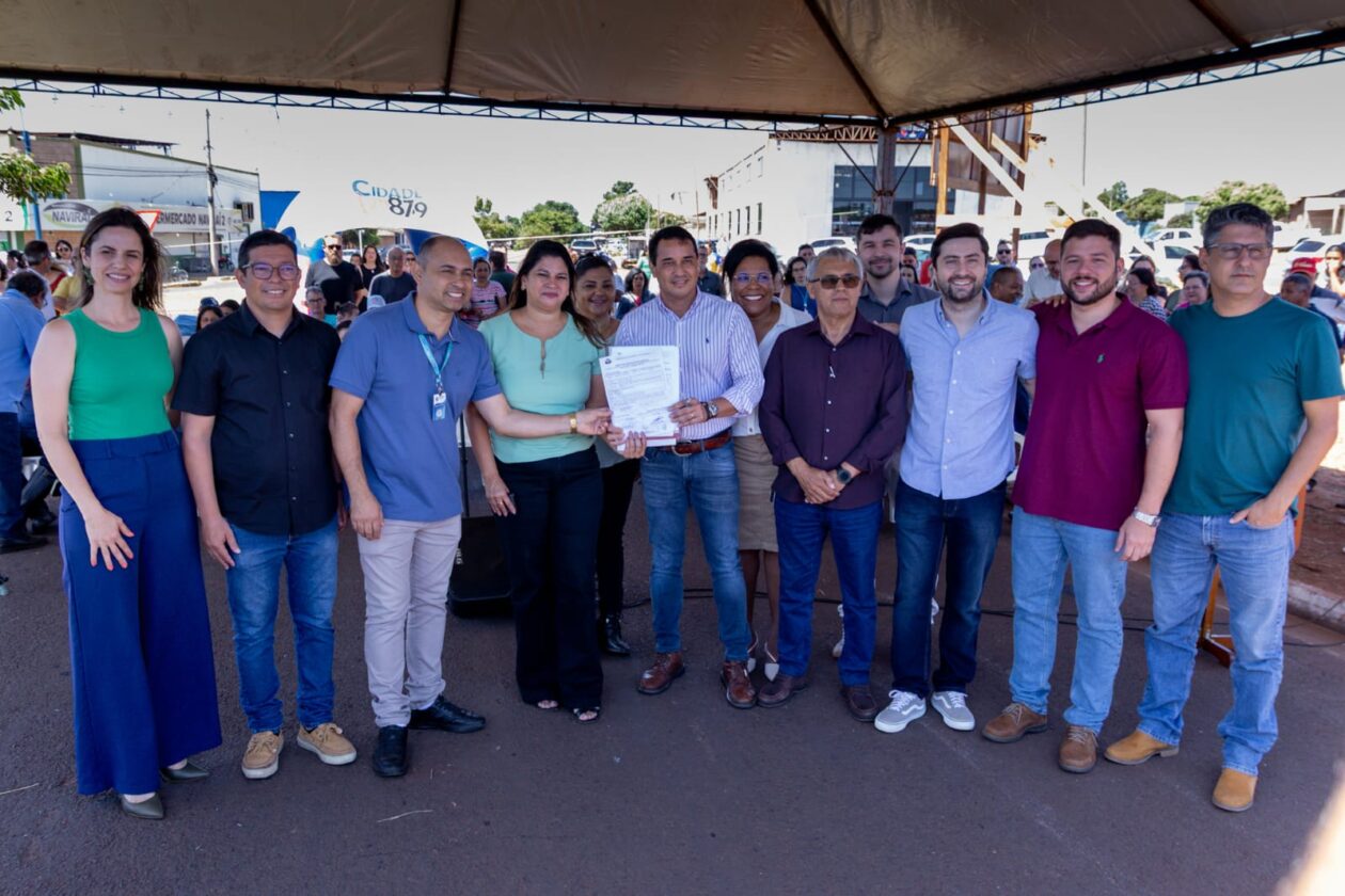 Naviraí: Prefeito Rodrigo Sacuno autoriza construção de escola em tempo ...